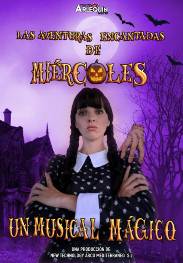 Las aventuras encantadas de Miércoles - Teatro Madrid