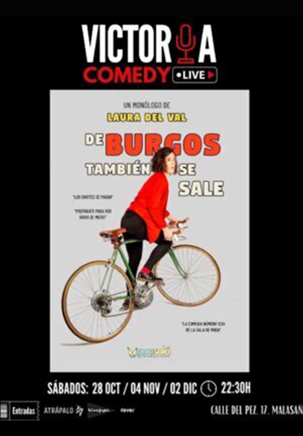 Victoria Comedy Live – Laura del Val - Teatro Madrid