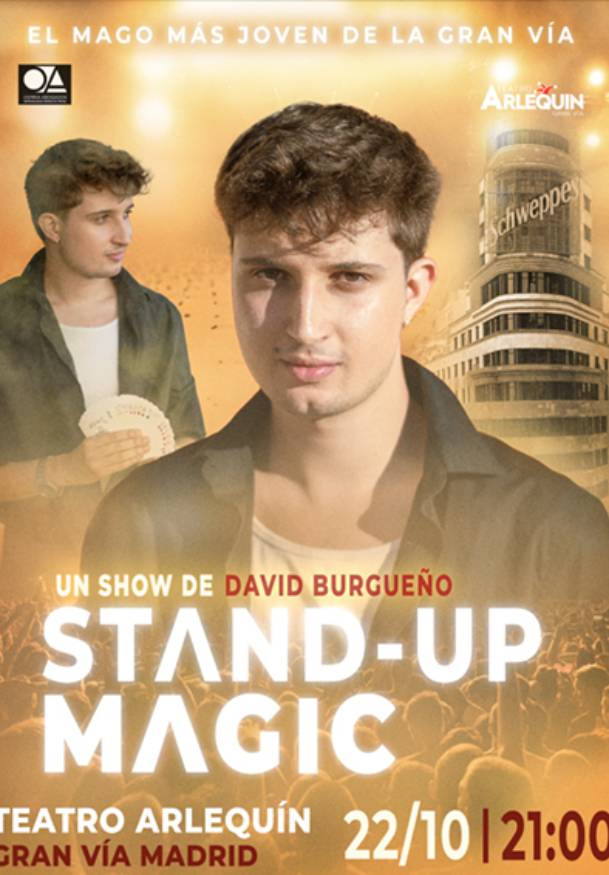 Stand- up magic - Teatro Madrid