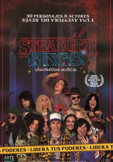 Stranger Sings, una parodia musical - Sala AZarte - Teatro Madrid