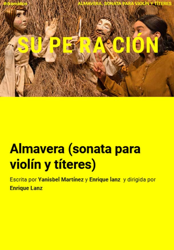 Titerescena: Almavera (sonata para violín y títeres) - Teatro Madrid