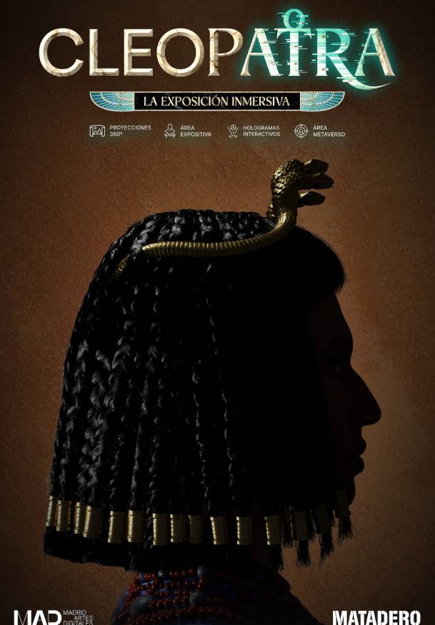 Cleopatra. La exposición inmersiva - MAD Madrid Artes Digitales ...